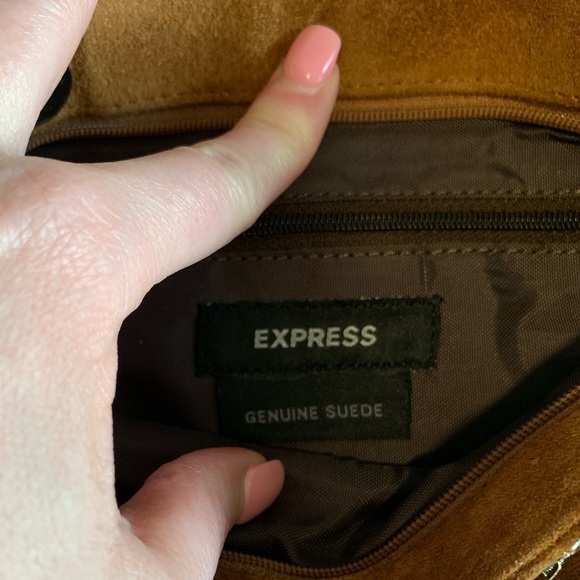 Express | Bags | Genuine Suedeleather Express Shoulder Bag | Poshmark